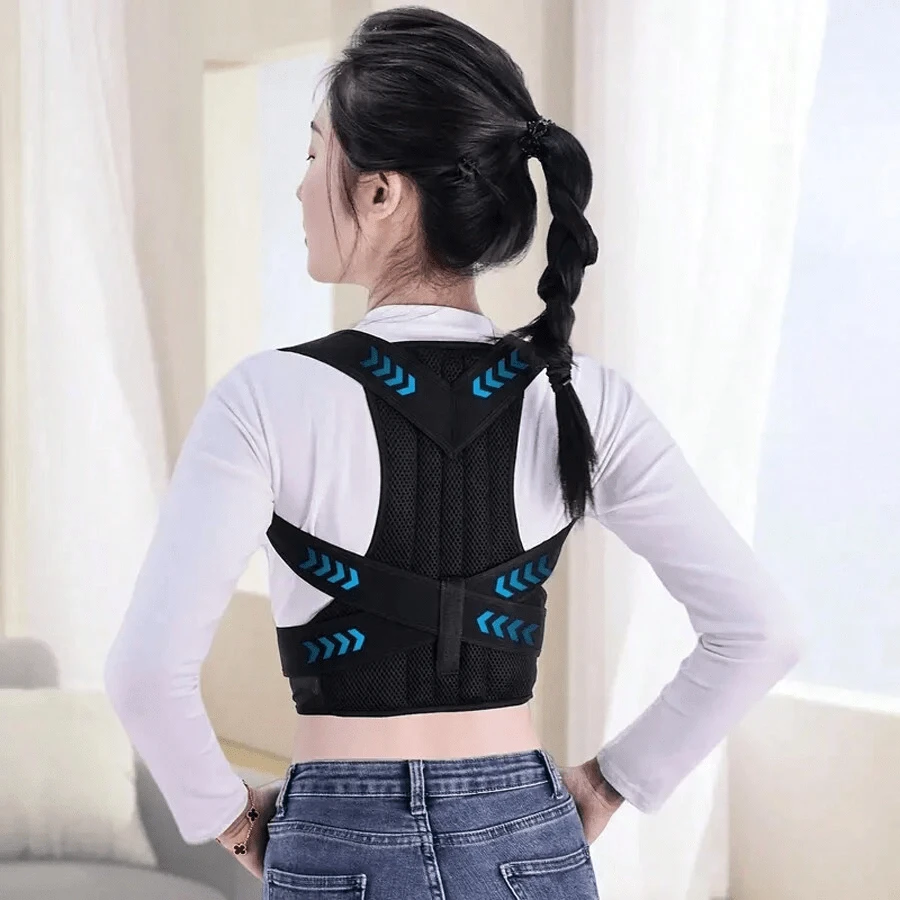 1pc Posture Corrector For Women And Men, Back Brace Adjustable & Comfy ...