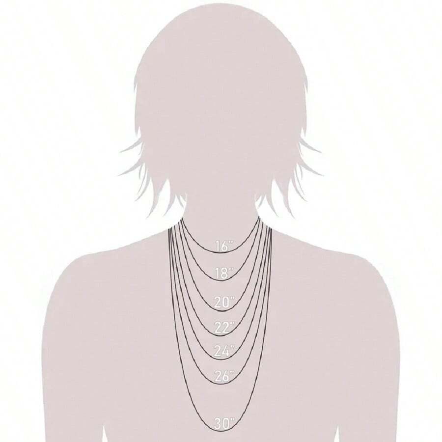 14k Solid Gold Diamond Cut Ice Link Chain Necklace | SHEIN South Africa