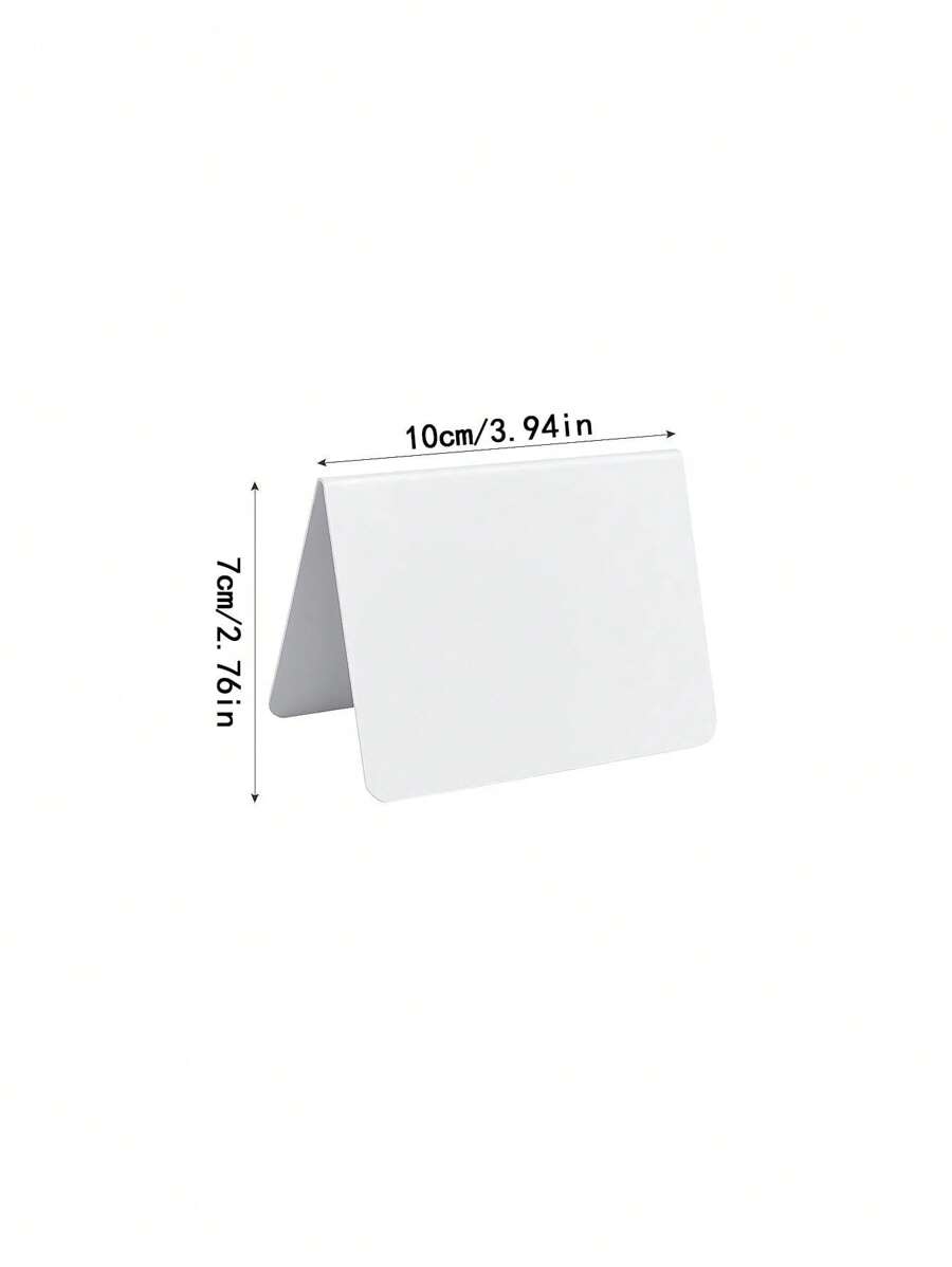 4 Packs Small White Board Signs, Suitable For Chalk Signs, Easy To ...