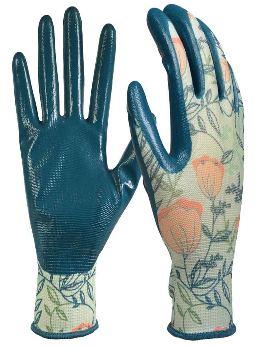 Big Time Products 242589 Womens Digz Medium Nitrile Coated Garden ...