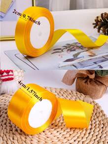 2cm/4cm Colorful Satin Ribbon For DIY Roses, Cake Decorations, Gift ...