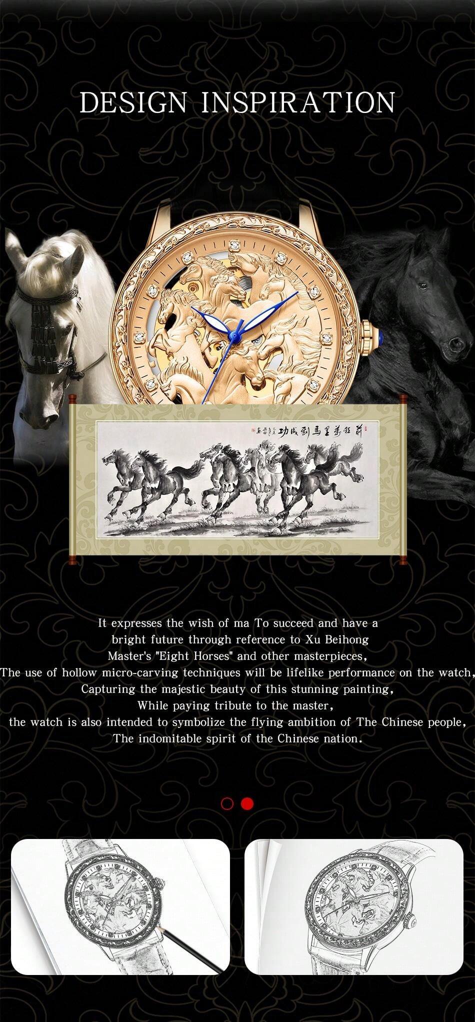 SANDA Sanda 2024 New 7011 Watch Fully Automatic Mechanical Fashion ...