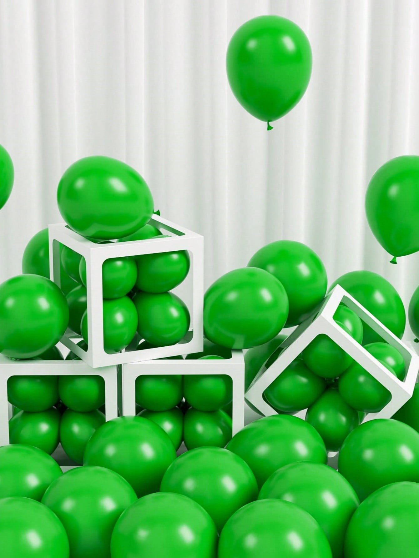 1pc Clear Balloon Chain, Plastic Balloon Connector Strip, For Party ...