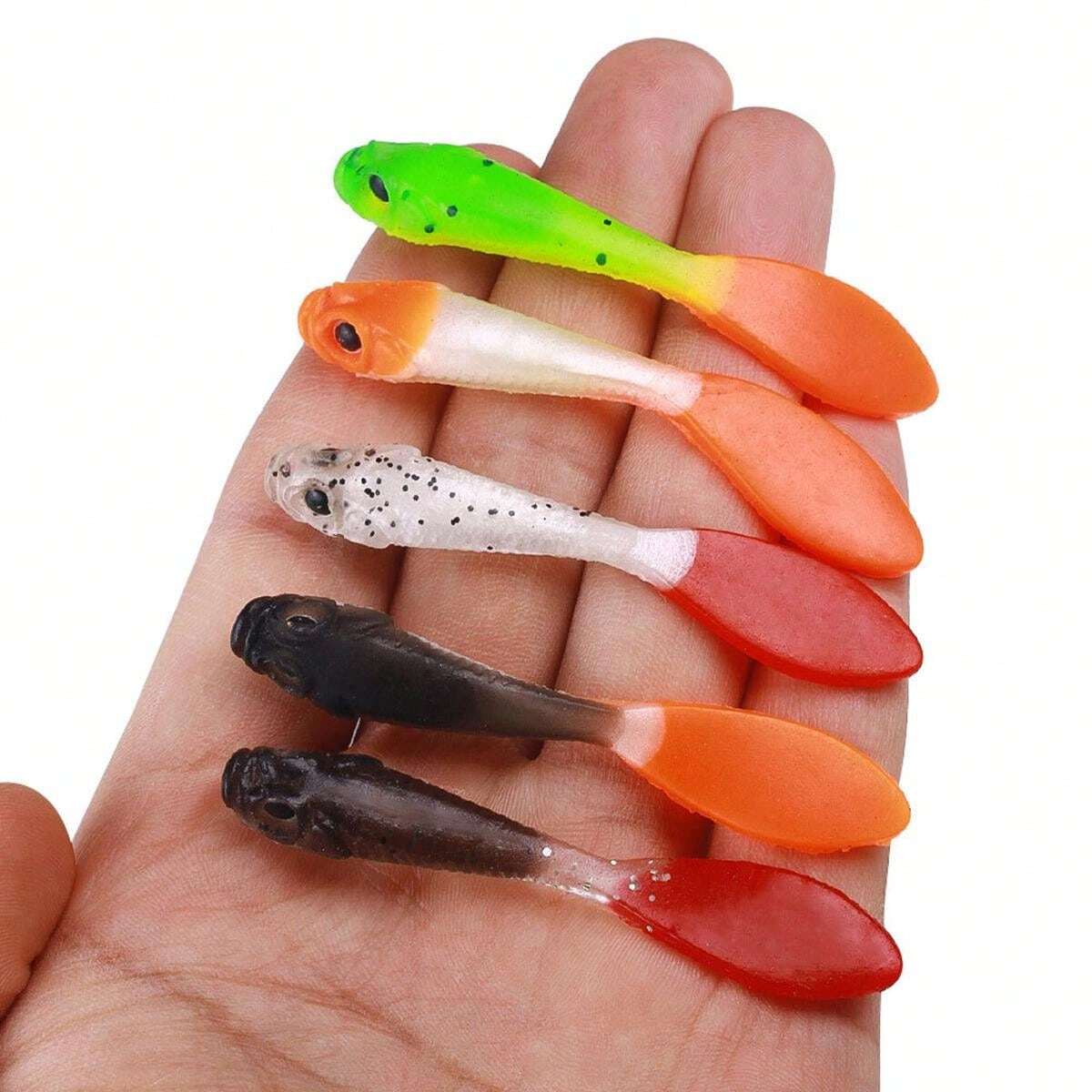 Two-Color Soft Bait, Bionic Worm, Bass Bait, Fishing Tackle | SHEIN UK