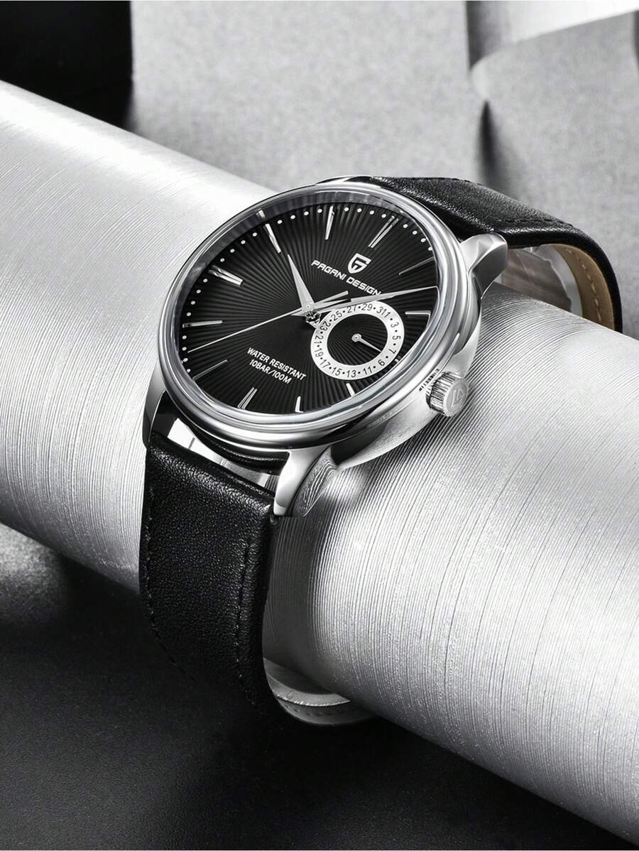 PAGANI DESIGN PAGANI DESIGN Sport Watch Men Waterproof Leather Strap ...