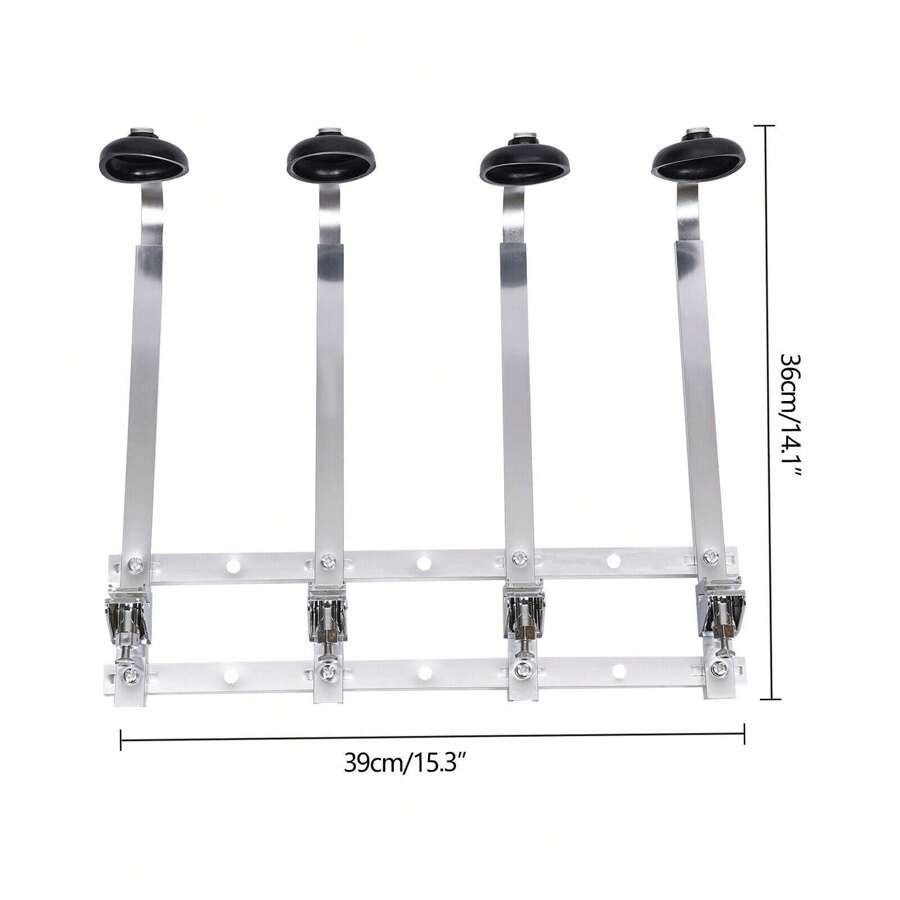 Wine Dispenser Wall-Mounted Bracket Beer Alcohol Bracket Bar 4 Bottles ...