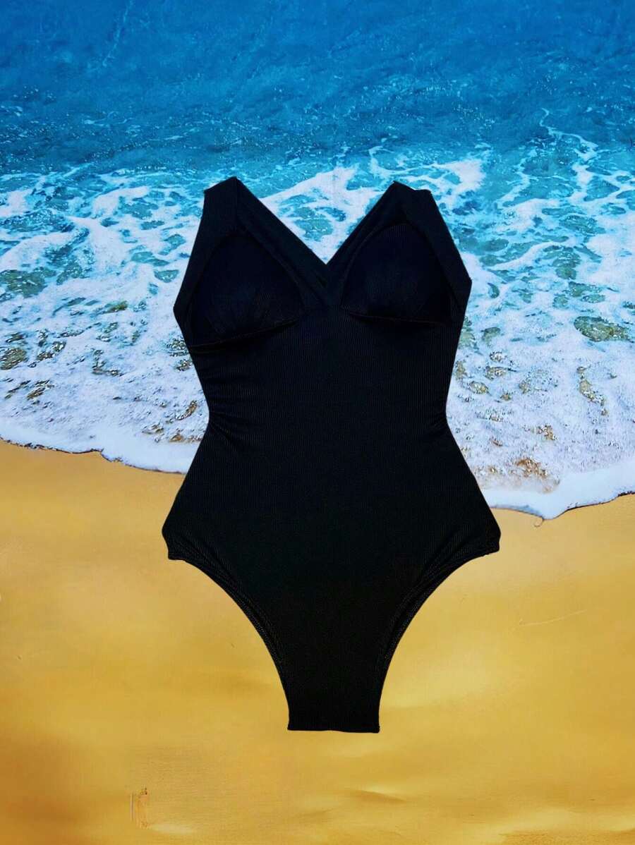Bello Bronze Swim Closed Swimsuit Smooth Shaping Cup Use At The Beach ...