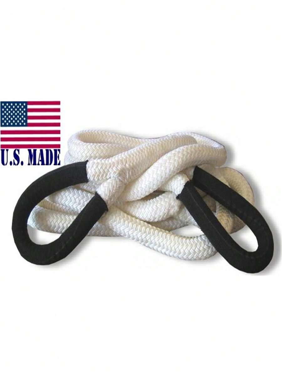 U.S. Made KINETIC RECOVERY ROPE (Snatch Rope) - 1 Inch X 30 Ft (The ...