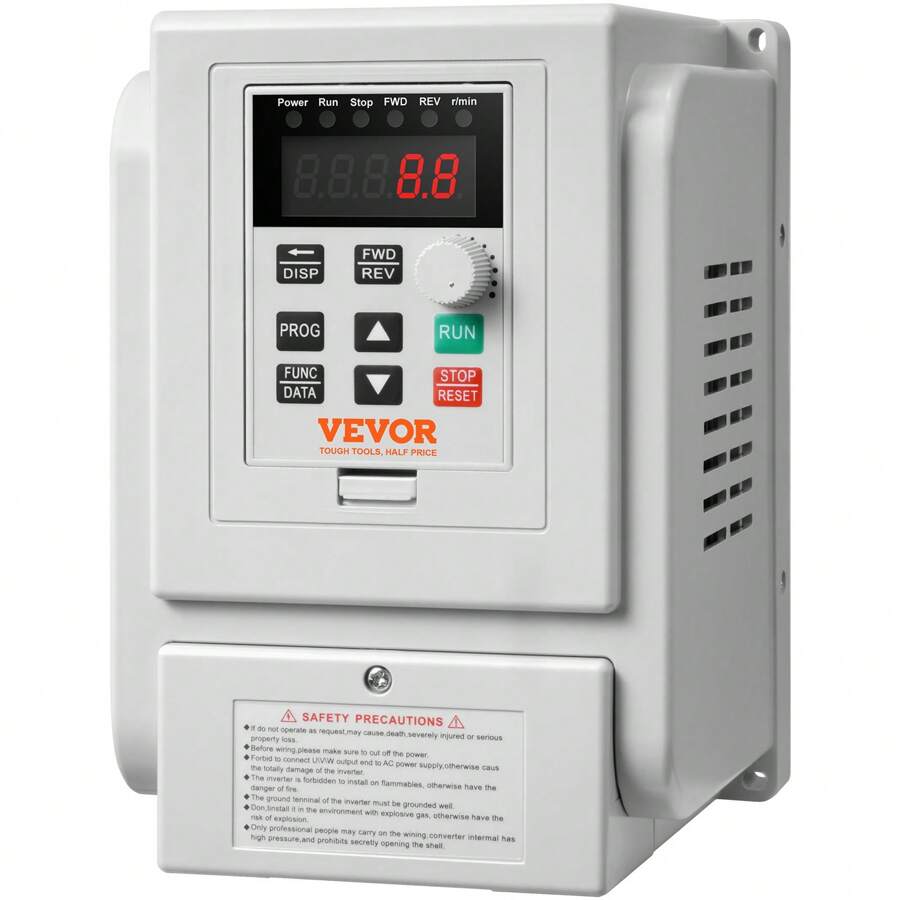 VFD 4KW,18A,5HP Variable Frequency Drive For 3-Phase Motor Speed ...