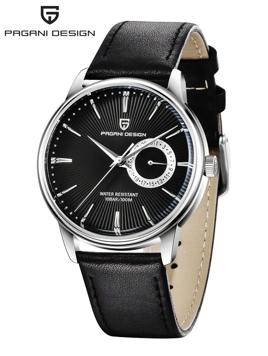 PAGANI DESIGN PAGANI DESIGN Sport Watch Men Waterproof Leather Strap ...