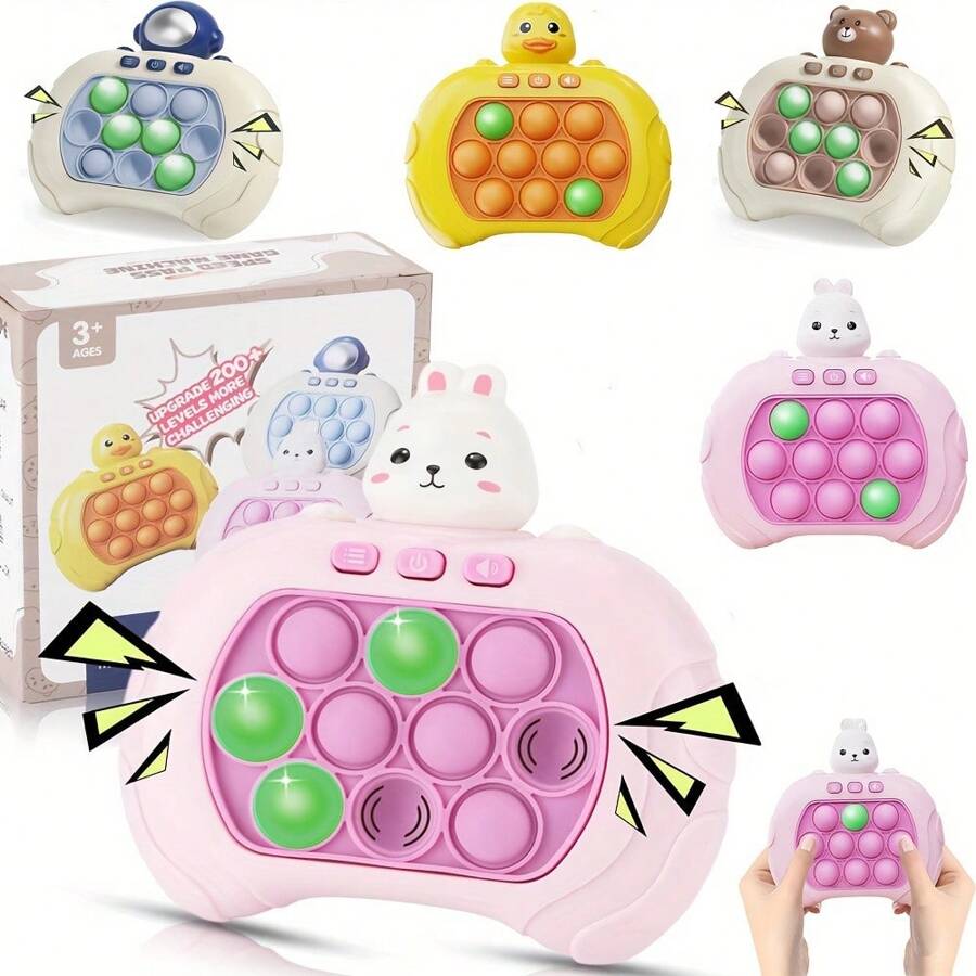Christmas Decoration Quick Speed Push Pop Game Multiple Modes Games, Rabbit Fast Push Bubble ...