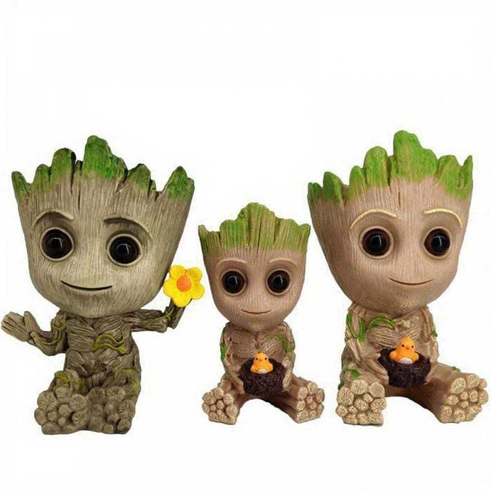 Marvel 1pc Officially Licensed Marvels Avengers Groot Desk Plant: A ...