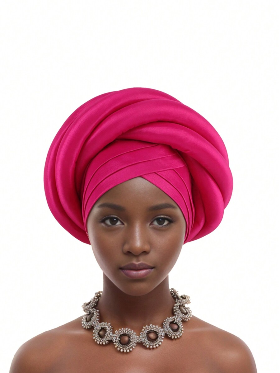 African Nigerian Already Made Hat Auto Gele Women Hijab Headtie Nigeria ...