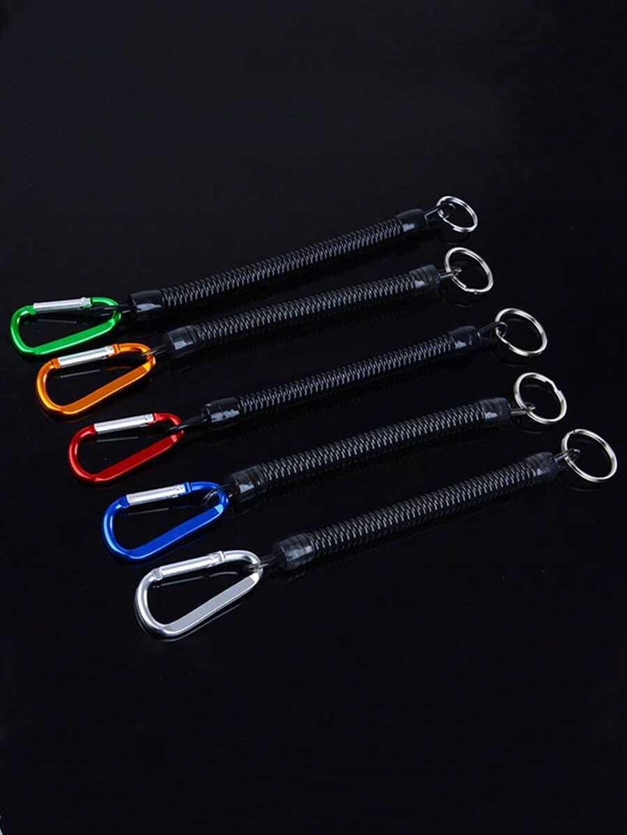 eyekan Fishing Rod Safety Rope Retractable Steel Wire Circle Rubber ...