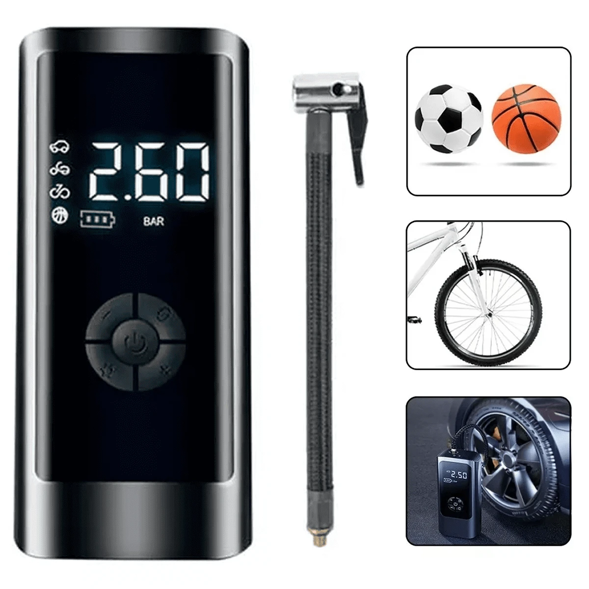 Mini Portable Powerful Air Compressor 150 Psi Car Van Bike | Mode de ...