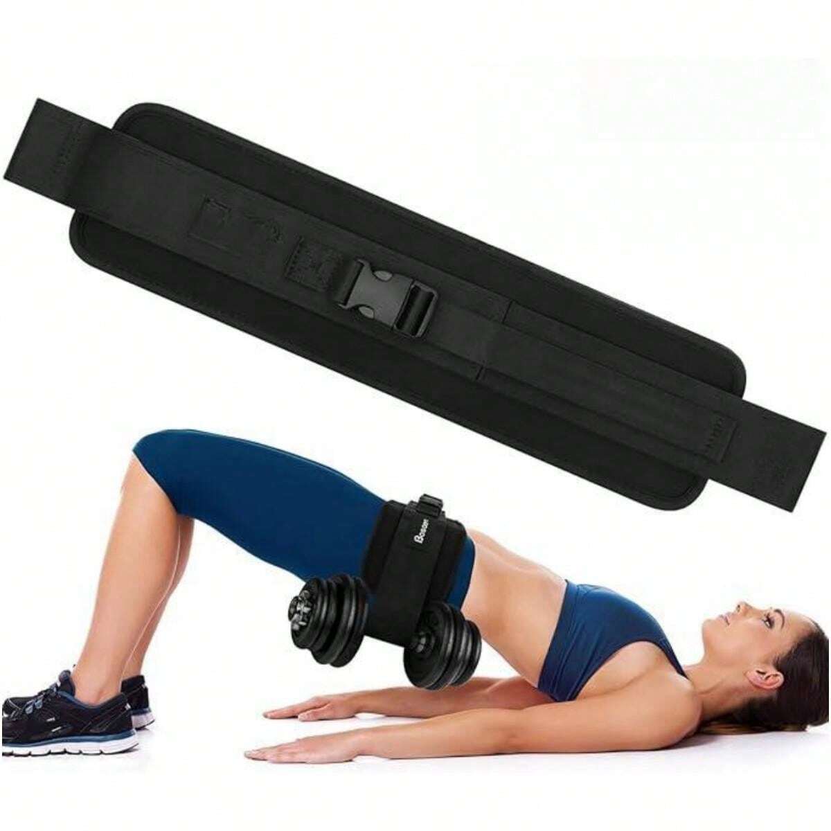 Hip Thrust Training Gear - Hip Thrust Band With Mat, Weighted Hip ...