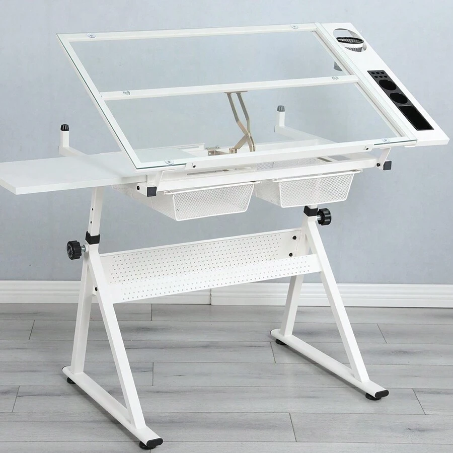 Drafting Printing Table Drawing Desk With Chair Printing Table For ...