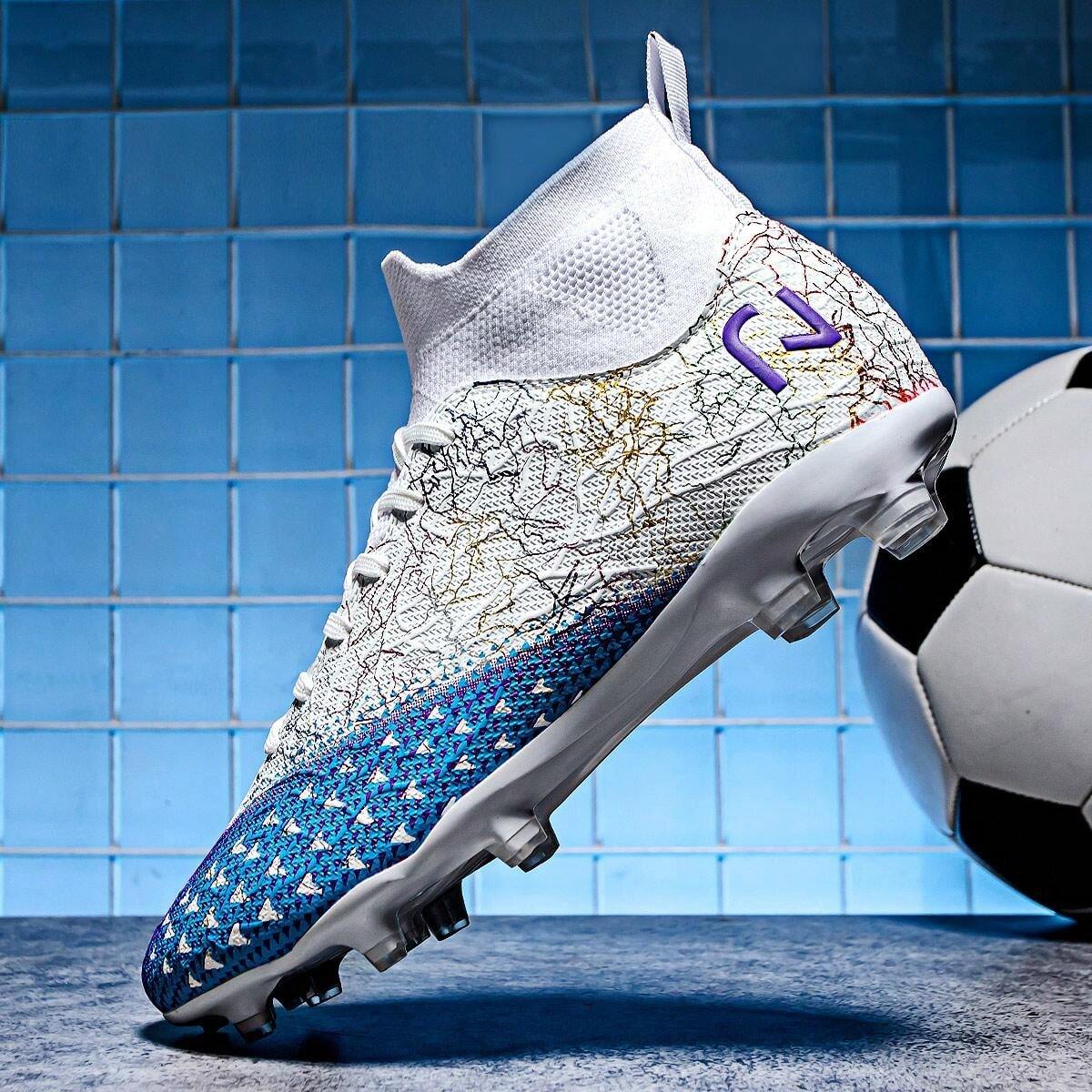 2024 Men's New Studded Soccer Shoes - Rubber Sole, Slip-Resistant ...