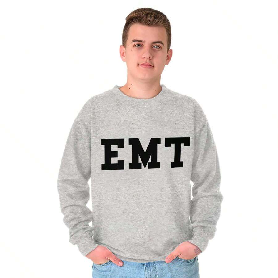 EMT First Responder Paramedic Rescue Sweatshirt | SHEIN USA