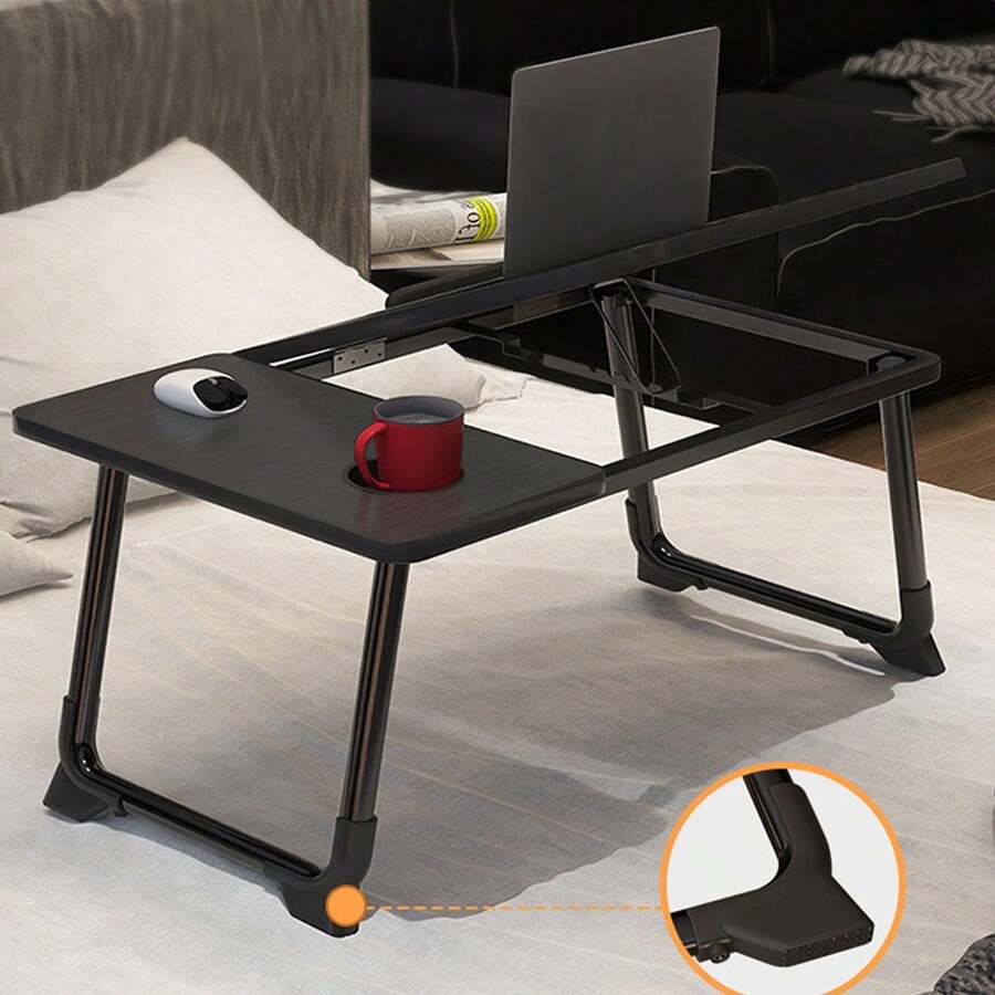 Folding Laptop Desk, Multifunctional Study Table, Office Desk, Bedside ...