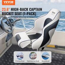 Captain Bucket Seat Boat Seat, Flip Up Boat Seat, With Thickened Sponge ...