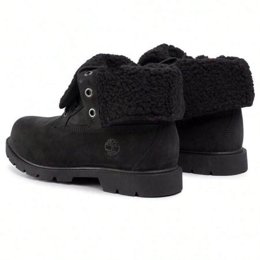 Timberland Timberland TB0A1QST-001 Womens Black Linden Wood Waterproof ...
