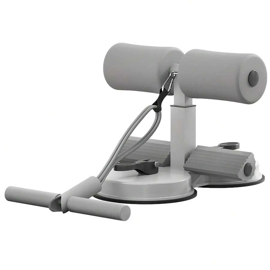 Lechay Sit Up Bar,Portable Adjustable Sit Up Floor Holder With 2 Strong ...
