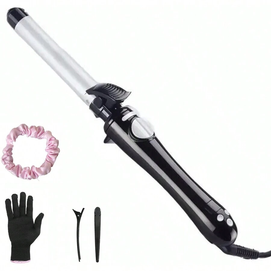 Automatic Curling Iron Wand, Curling Wand Set For All Hair To Create ...