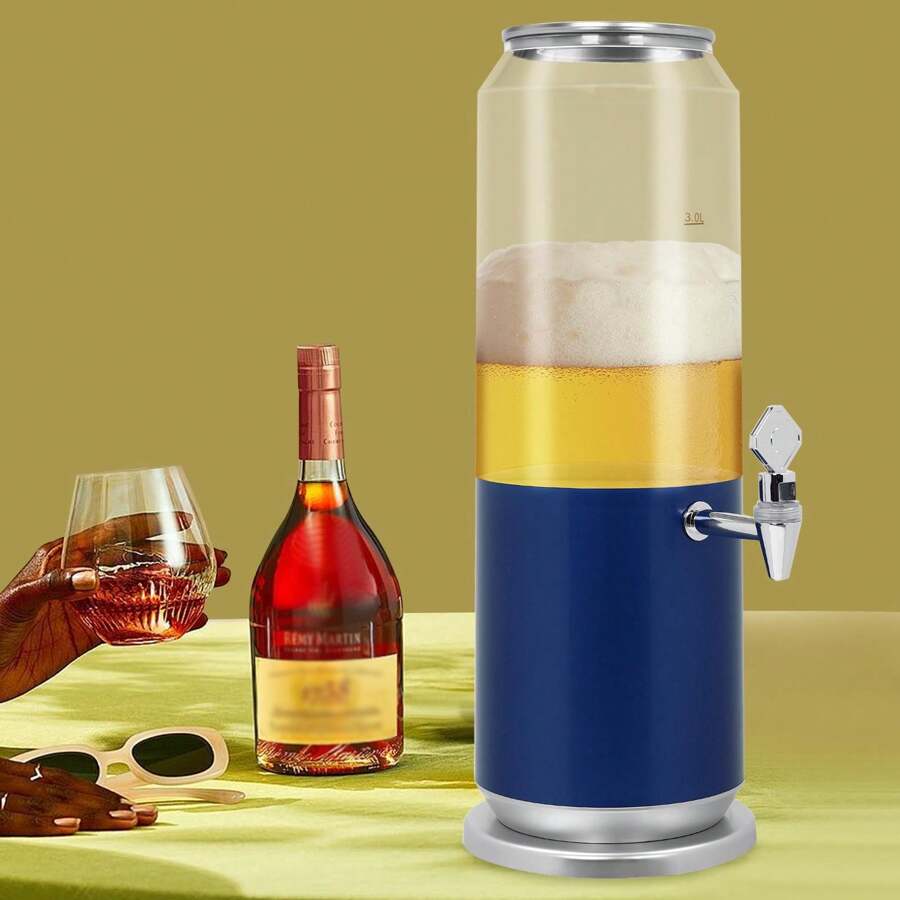 Blue Beer Tower Beer Cannon Cola Keg Draft Beer Keg - Bar Dispenser ...