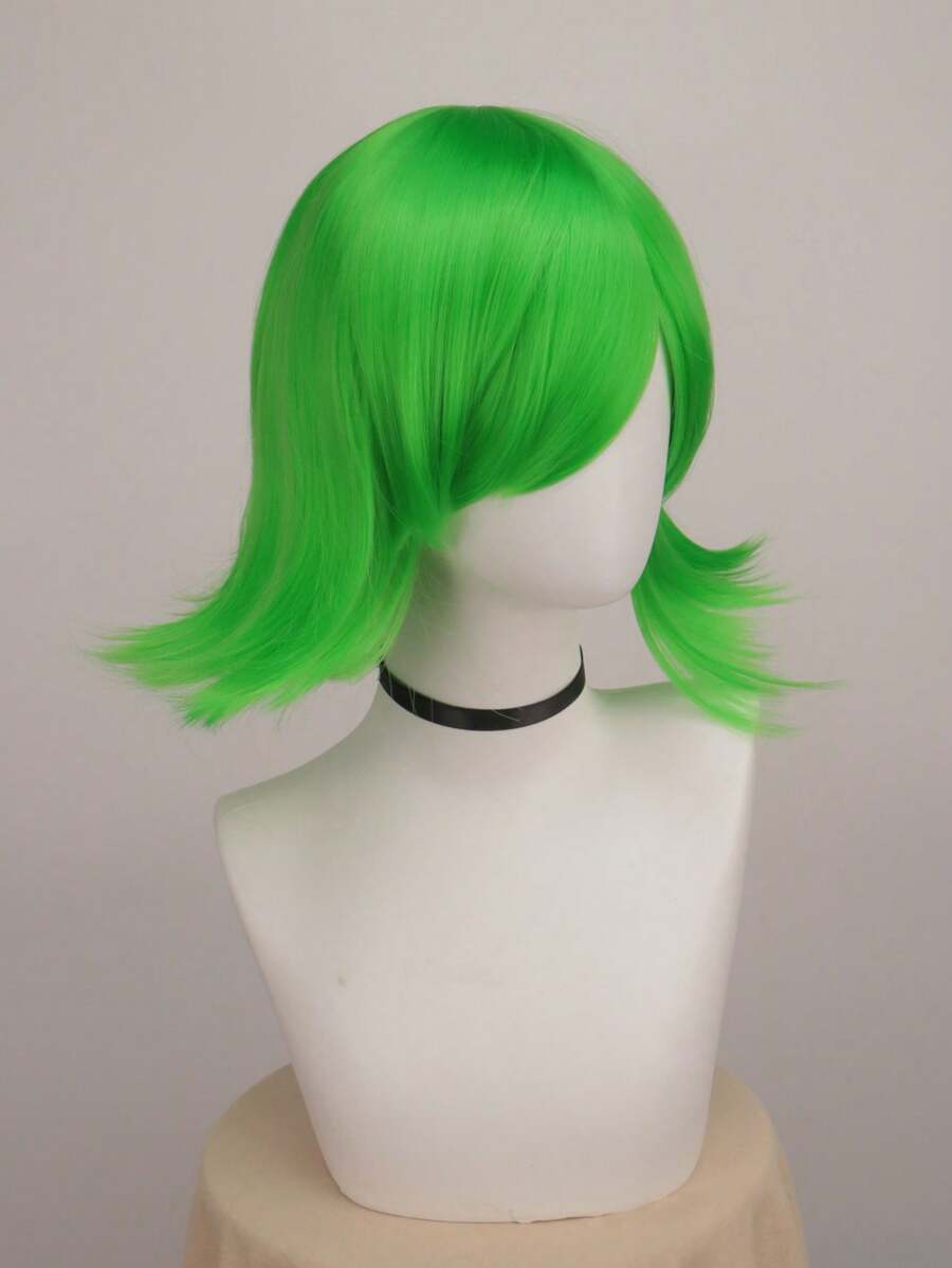 Disgust Anime Wig Cosplay Long Curly Heat Resistant Fiber Synthetic ...