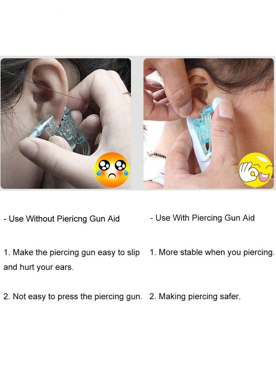 AVYRING 5-7pcs Safety Ear Piercing Unit Kit Including Disposable Ear ...