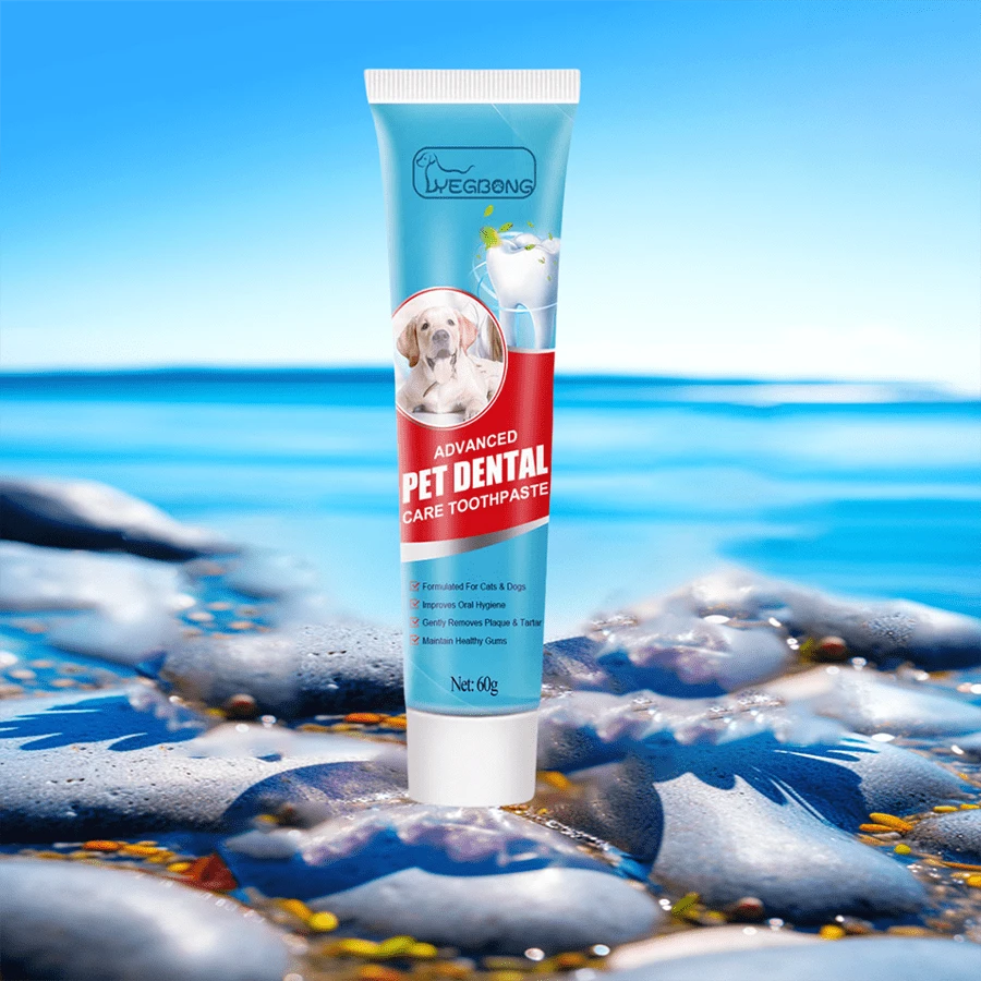 4 Piece Set Edible Pet Toothpaste For Fresh Breath - Tartar Control And ...