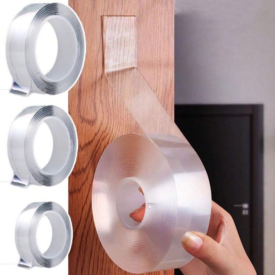 Kit 2 Super Strong Self-Adhesive Double Sided Adhesive Tapes 19mm X 2m ...