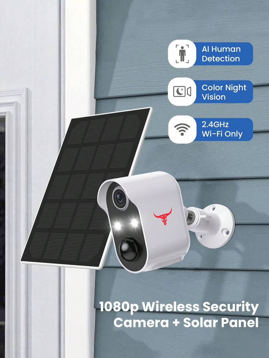 Câmeras de Segurança Sem Fio Para Uso Externo, Câmera de Vigilância ...