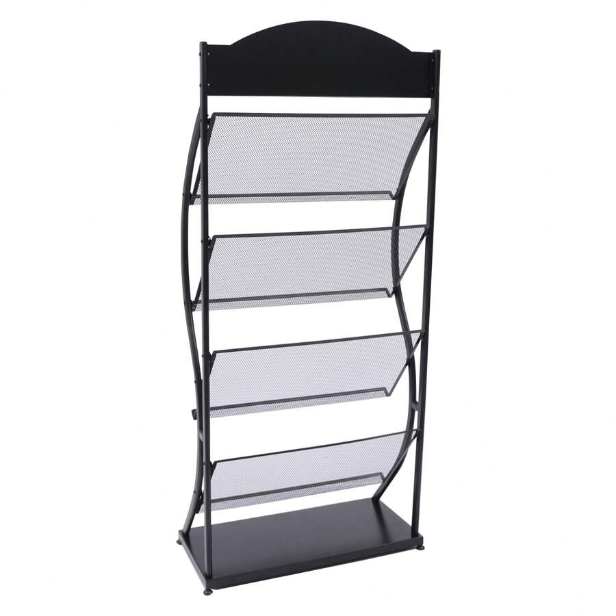 LOYALHEARTDY 4Tier Floor-Standing Magazine Rack Information Rack ...