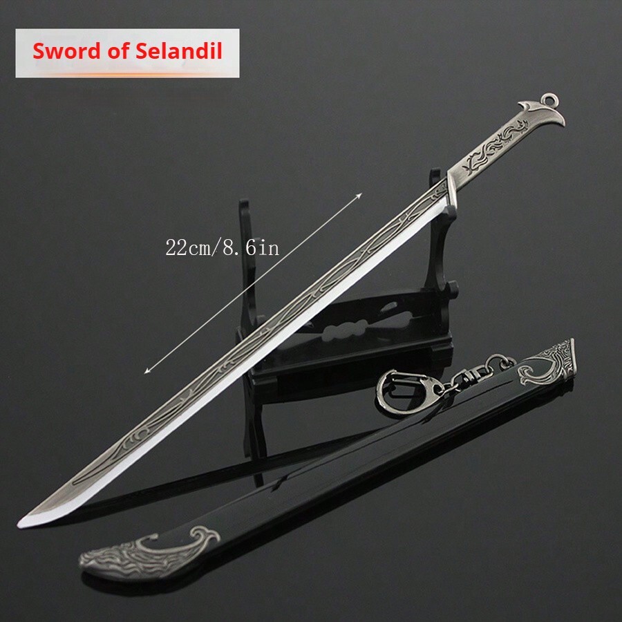 Figurine épée elfique Legolas avec fourreau, cadeau d'anniversaire ...