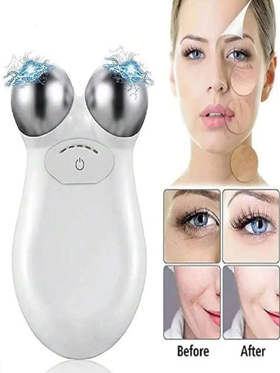 3d Electric Face Ems Lift Microcurrent Facial Massager | SHEIN PT
