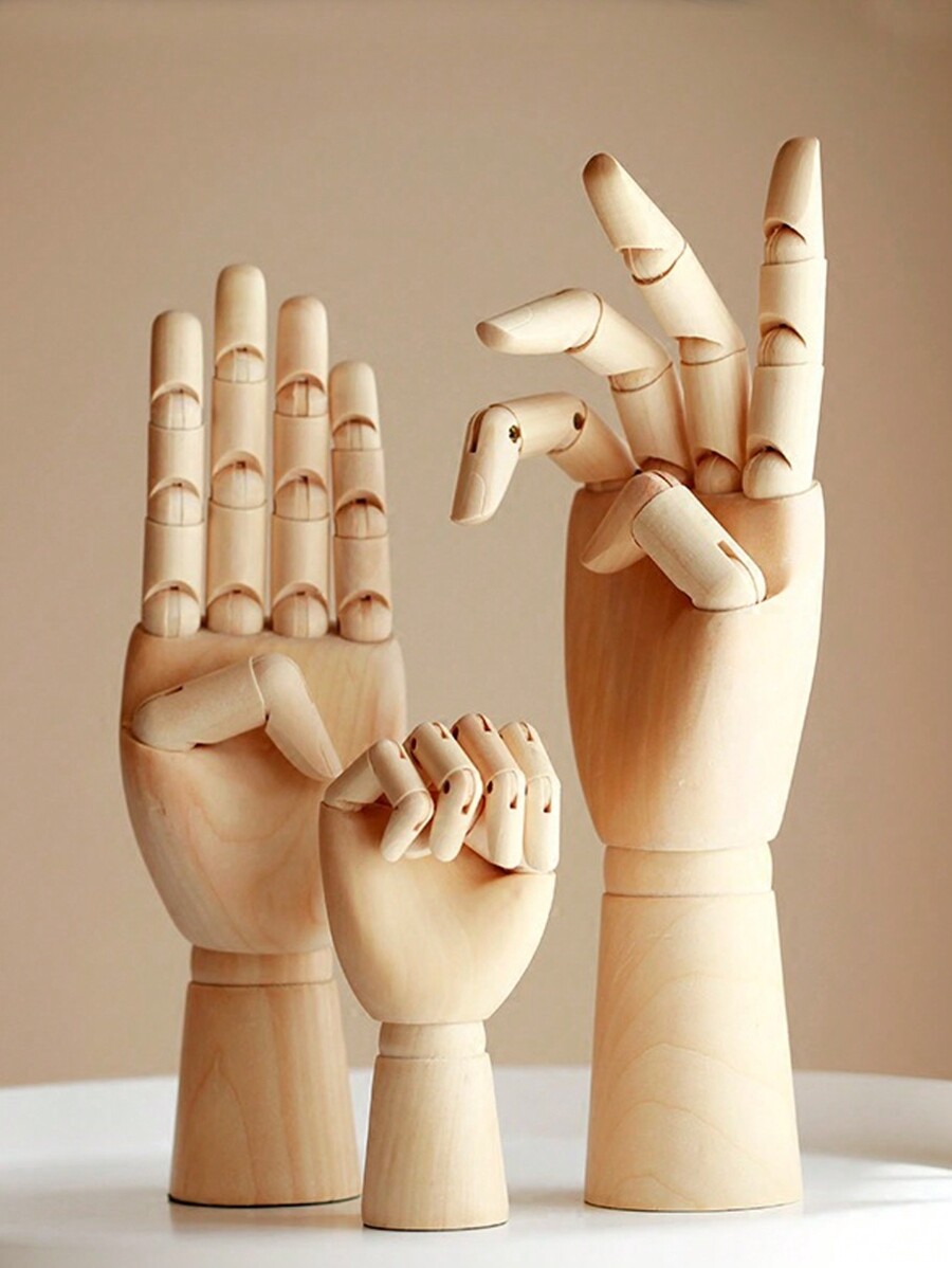 10inch/12inch Wooden Mannequin Model, Flexible And Posable For Painting ...