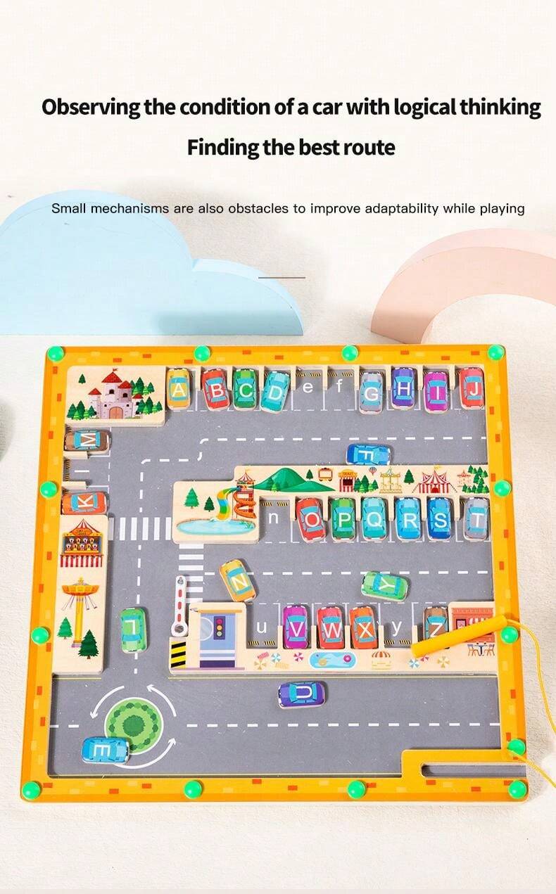 Children's Car Maze Cognitive Concentration Training Interactive Parent ...