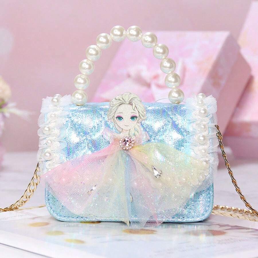 2024 New Cartoon Princess Style Fashion Crossbody Bag, Frozen Princess ...
