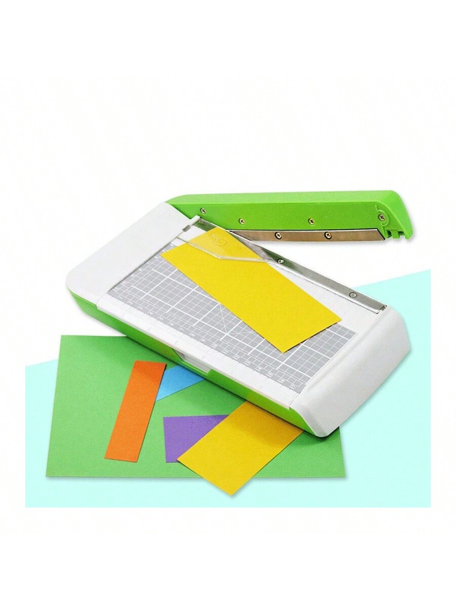 Portable Guillotine Paper Cutter Trimmer Slide Cutting Machine, Manual ...