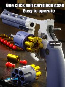 Mechanical, Double Action, Revolver Soft Bullet Gun, Toy, ZP5 Pistol ...
