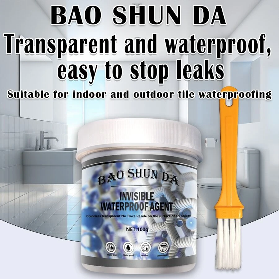 Nano Waterproof Coating, Leakproof & Anti-Moisture Sealant For Bathroom ...