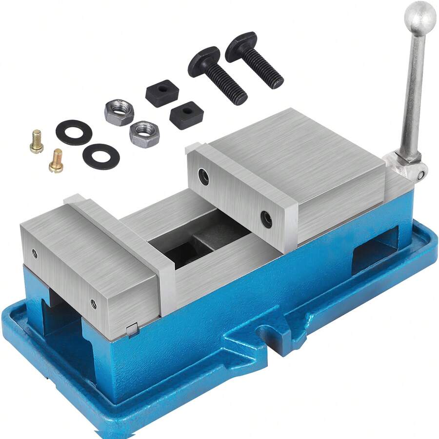 SKYSHALO 5" Super-Lock Vise For NC/CNC Machines Bench Clamp Vise High ...