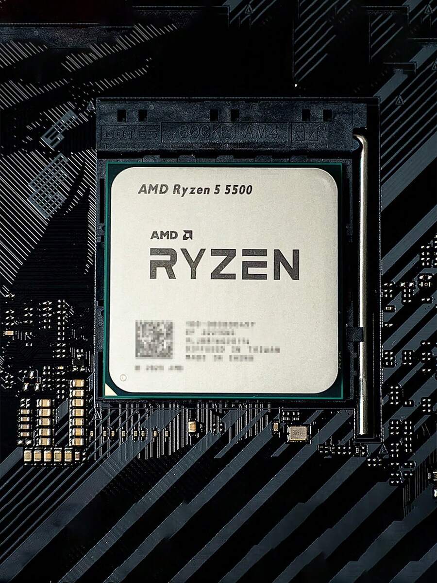 Ryzen™ 5 5500 6-Core, 12-Thread Gaming Desktop CPU Processor, AM4 ...