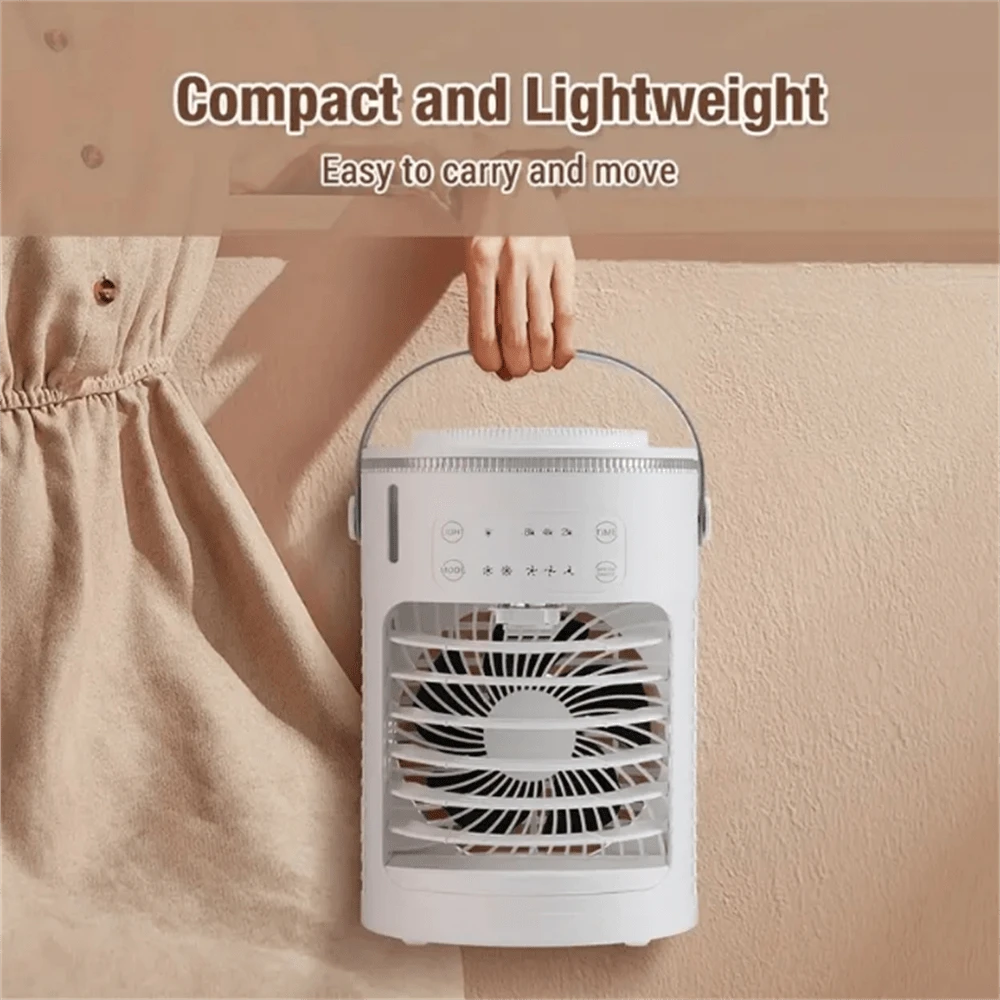 USB Portable Air Conditioner Fan, 3-In-1 Portable Air Conditioner ...