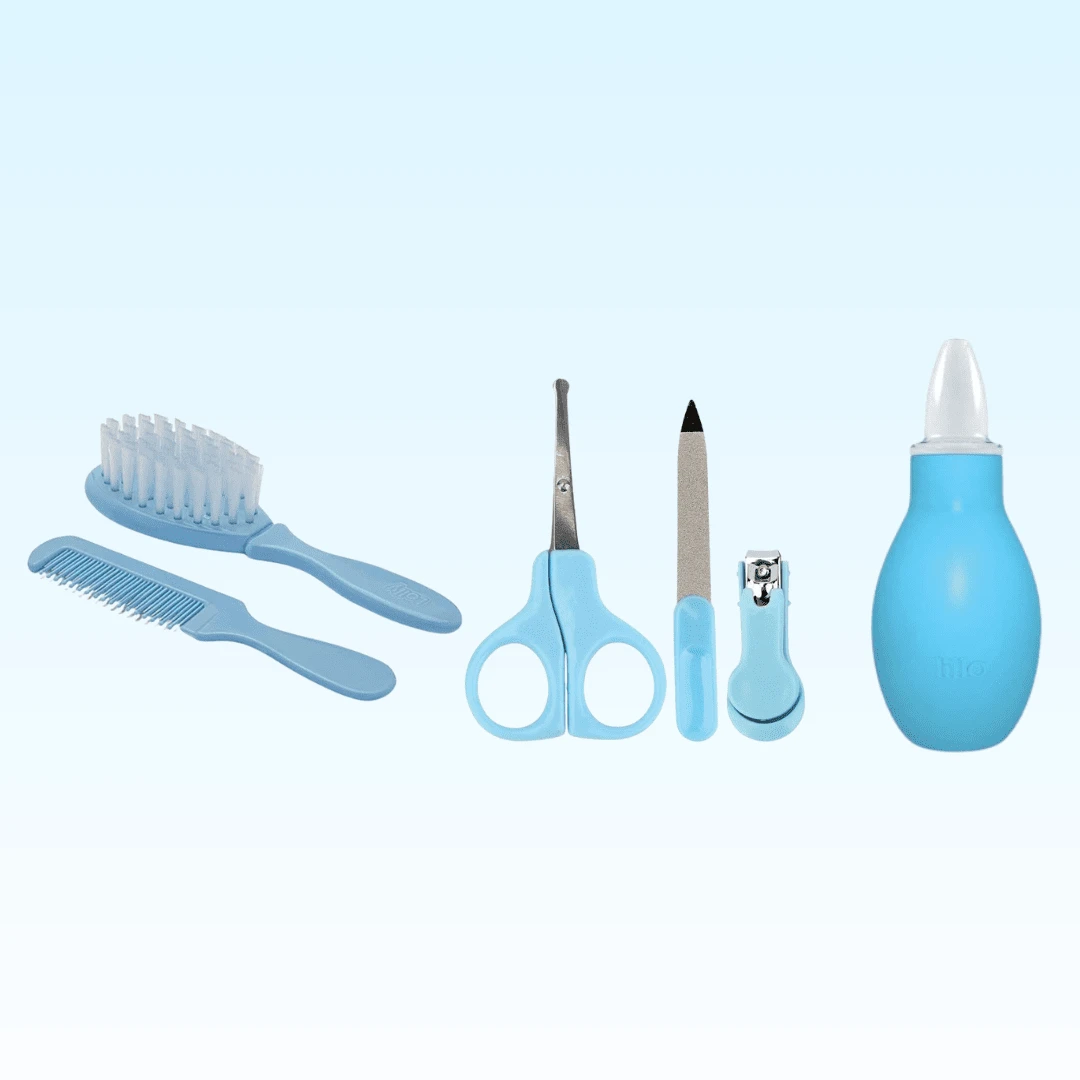 Baby Hygiene Kit With 6 Pieces Nasal Aspirator Nail Kit And Comb And ...