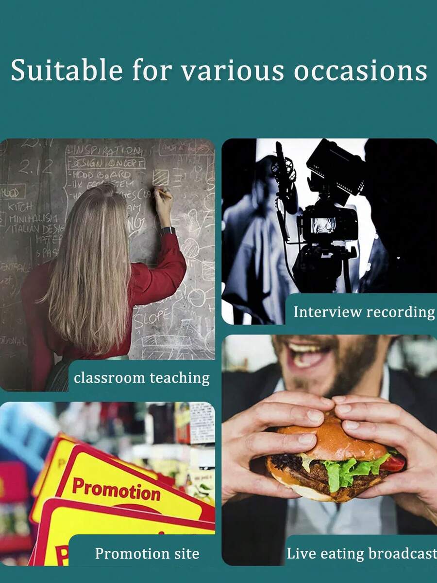 Clip-On High Definition Noise Cancelling Microphone For Smartphone Live ...