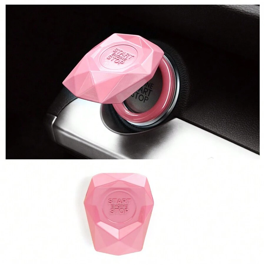 Engine Start Push Button Cover Ignition Switch Decorative Stickers ...