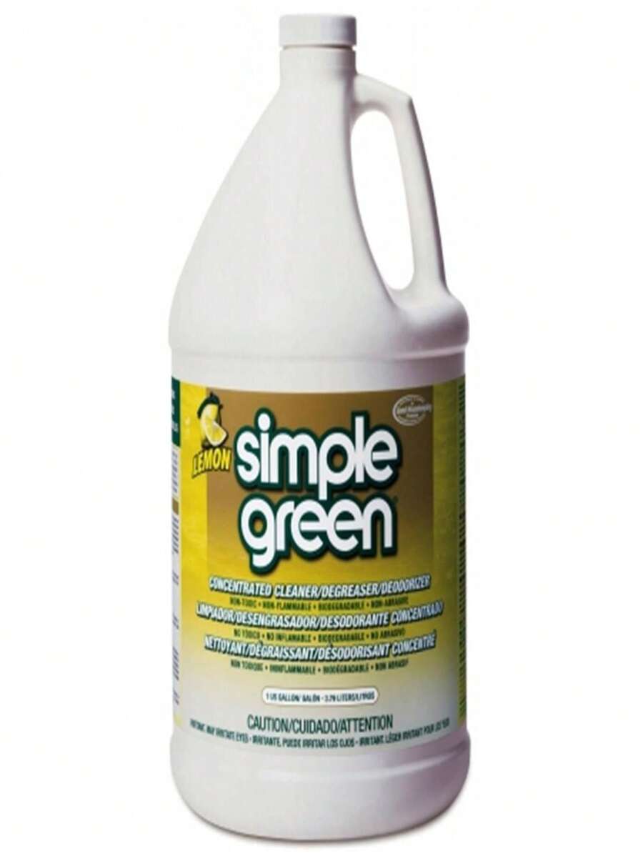 Sunshine Maker Simple Green 14010 1 Gallon Lemon Scent Simple Green All ...